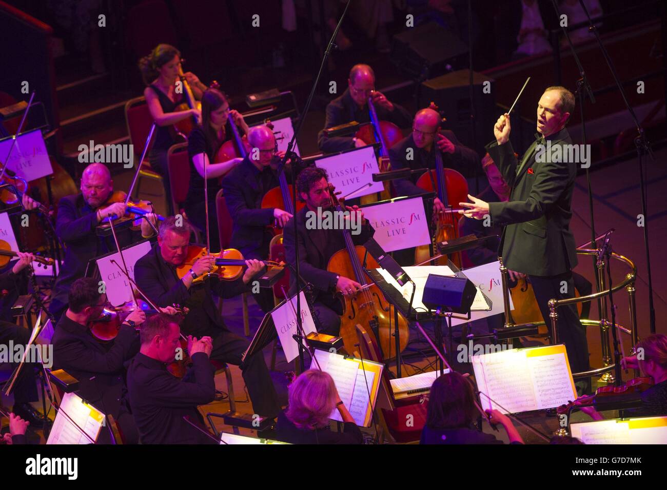 Classic FM Live - London Stock Photo - Alamy