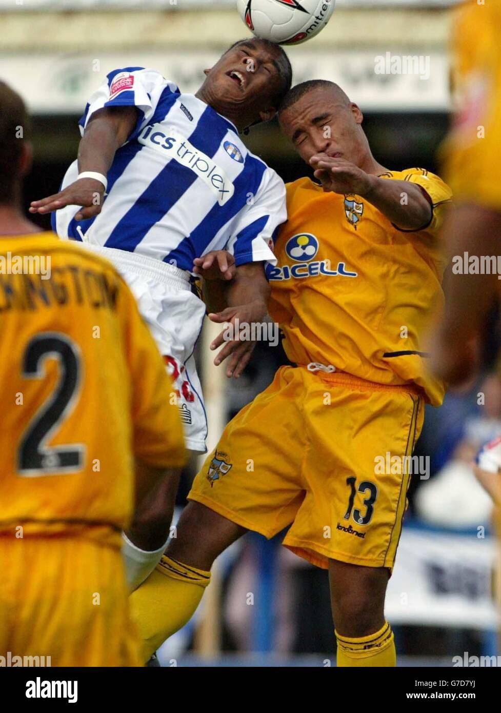 Sport football action neil danns hi-res stock photography and images ...