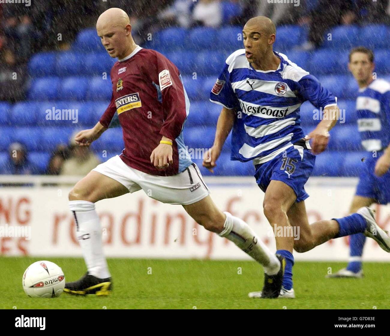 READING V BURNLEY Stock Photo - Alamy