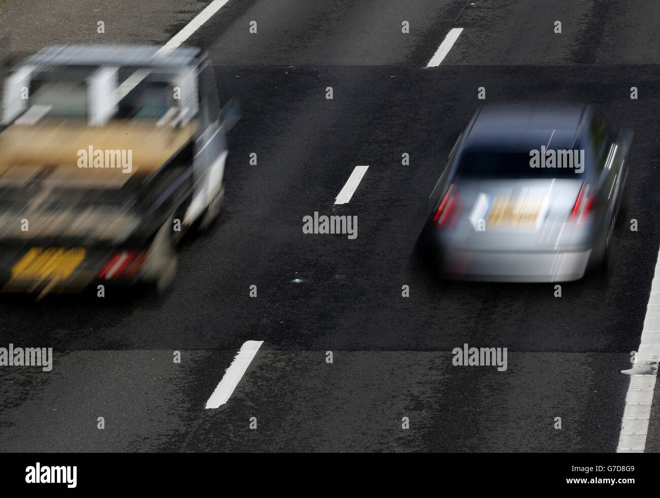 M11 at junction 13 in cambridgeshire hi-res stock photography and ...