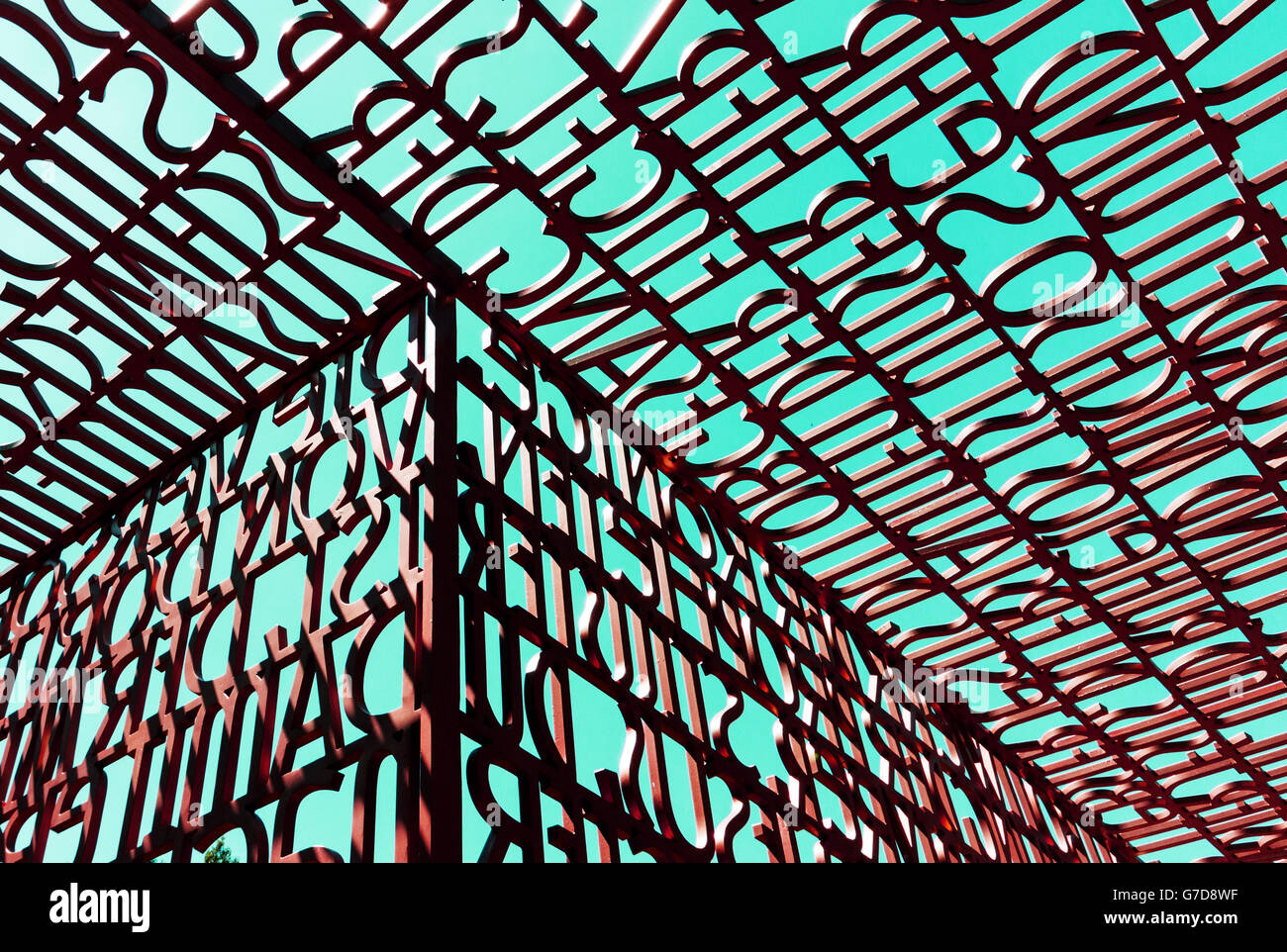 Abstract letters hi-res stock photography and images - Alamy