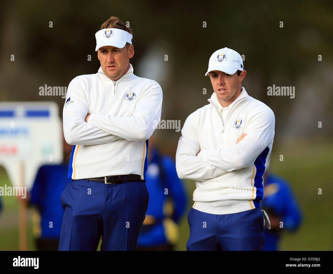 Ian poulter ryder cup mcilroy hi-res stock photography and images - Alamy