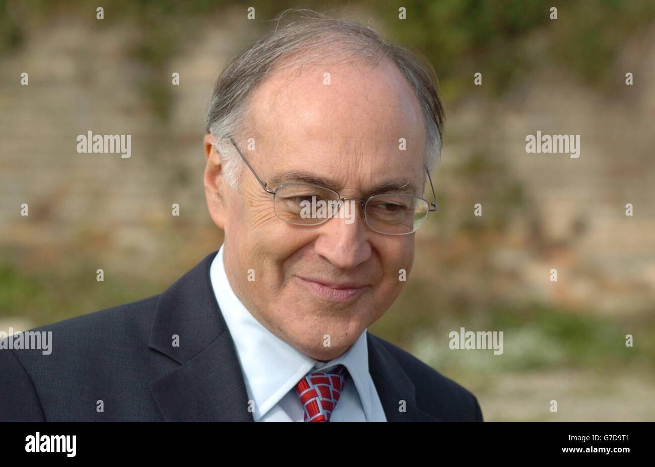 Conservative Party leader Michael Howard leaves the Marriott Highcliff ...