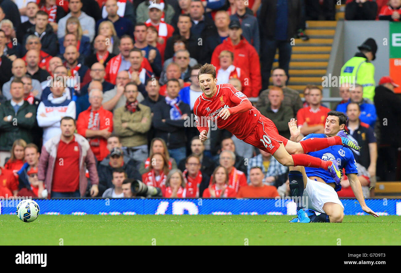 Liverpool gareth barry anfield hi-res stock photography and images - Alamy
