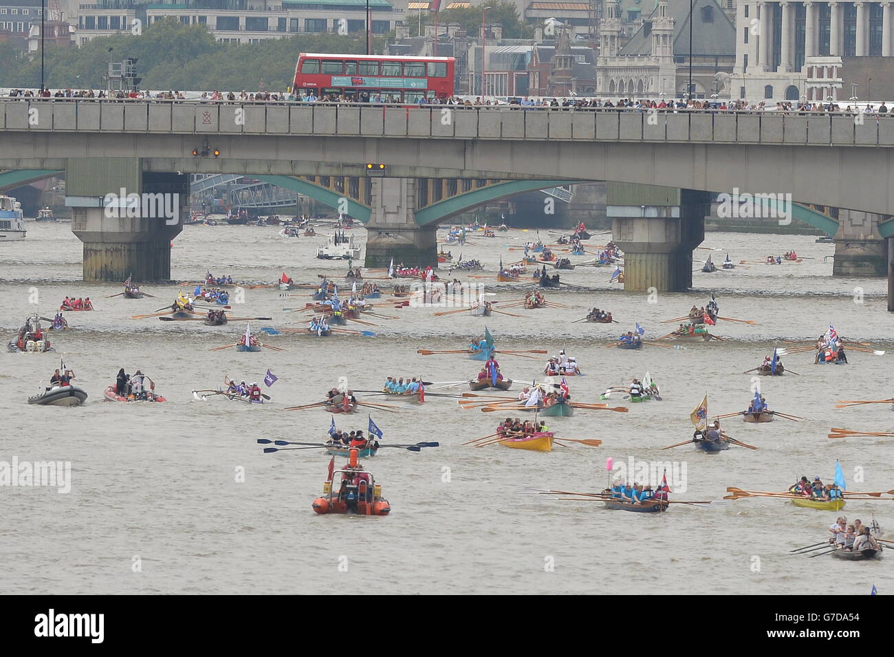 The Great River Race - London Stock Photo - Alamy