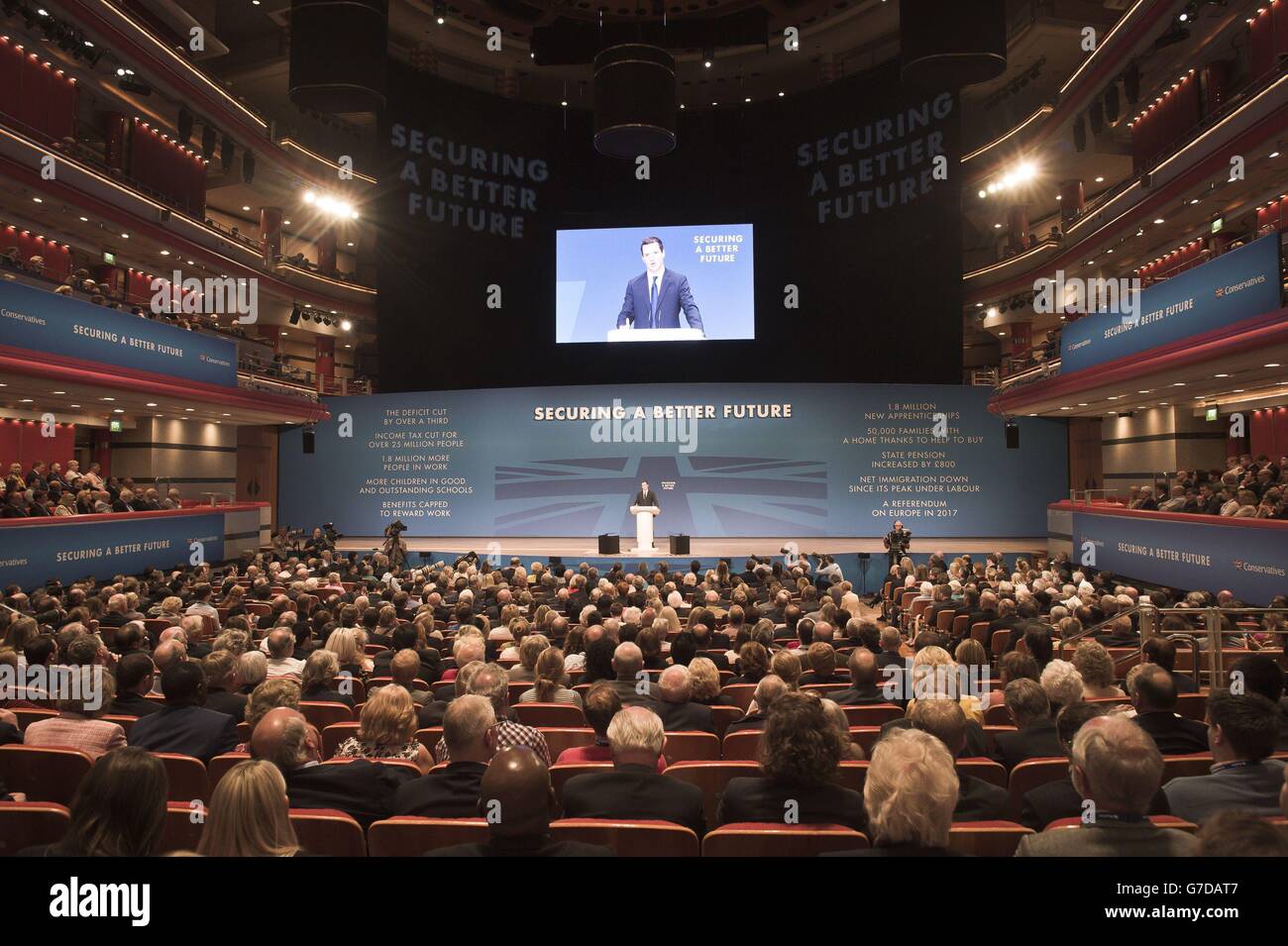 Conservative Party annual conference 2014 Stock Photo - Alamy