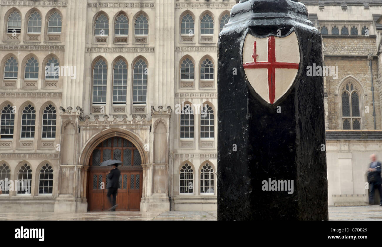 City of London Guildhall, Stock. General view of the Guildhall, City of ...
