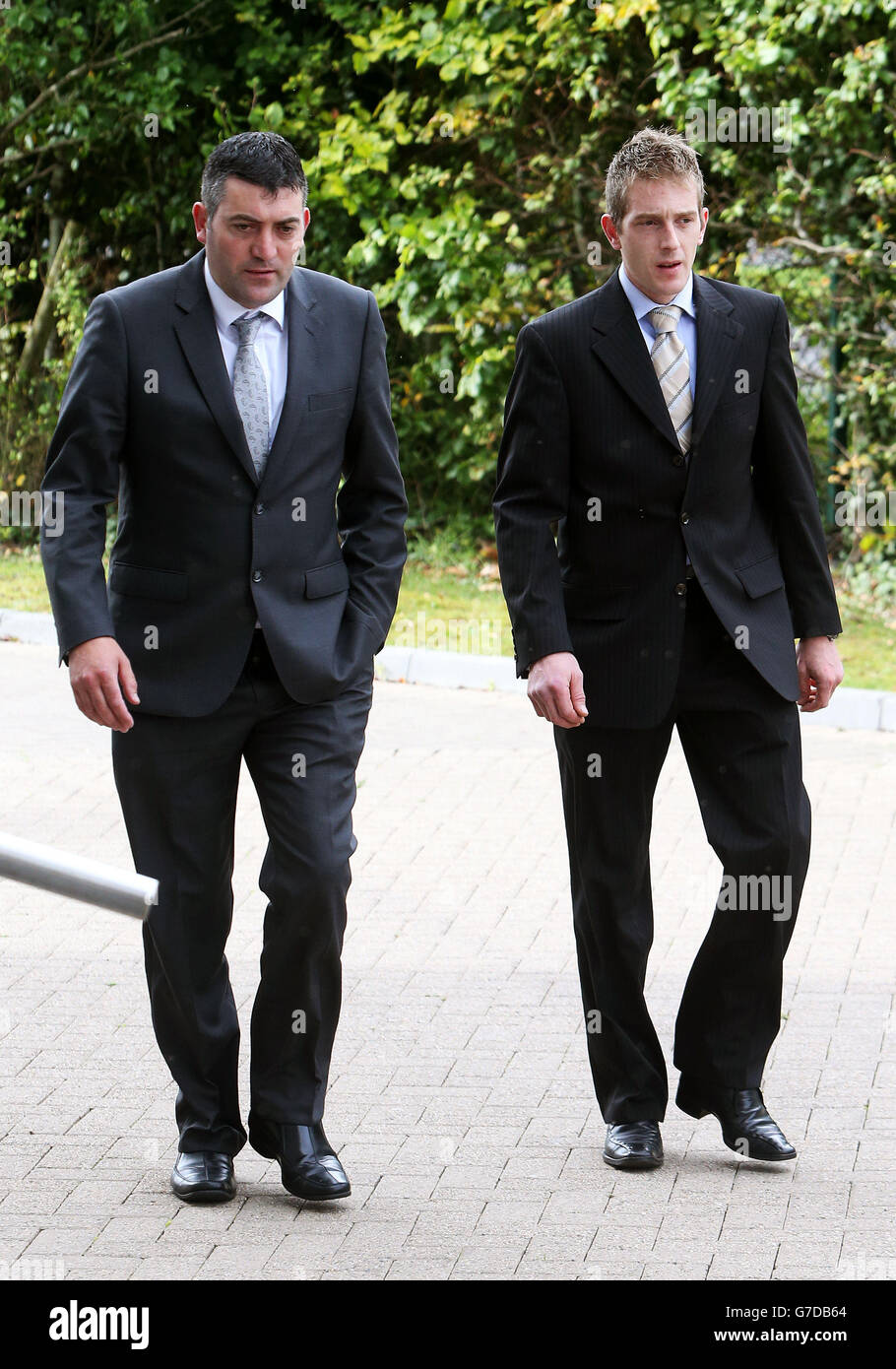 Michael Kivlehan (right) and Sean Rowlette, who also lost his wife ...