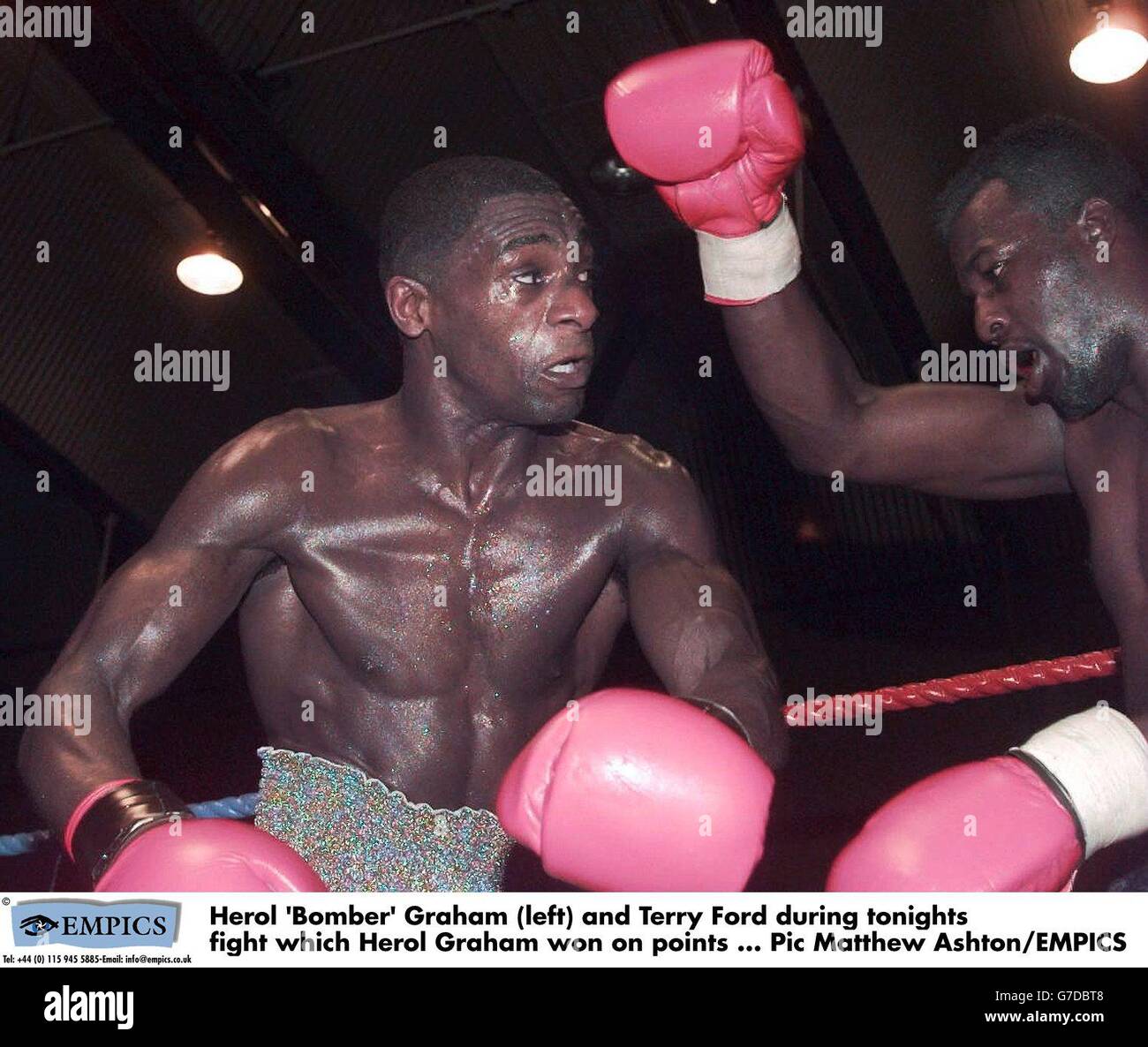 Boxing herol graham terry ford hi-res stock photography and images - Alamy