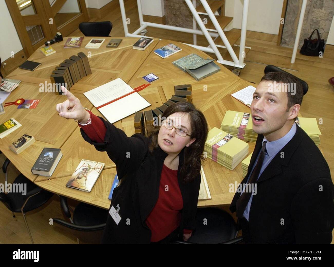 Marion and Iain Dewar look at the new room created to remember their ...