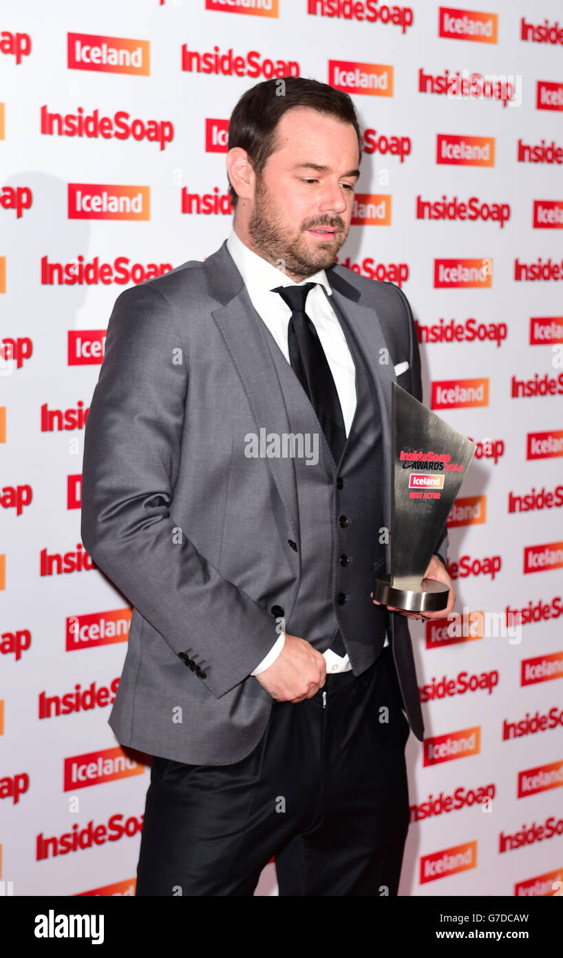 Inside Soap Awards - London. Danny dyer attending the Inside Soap ...