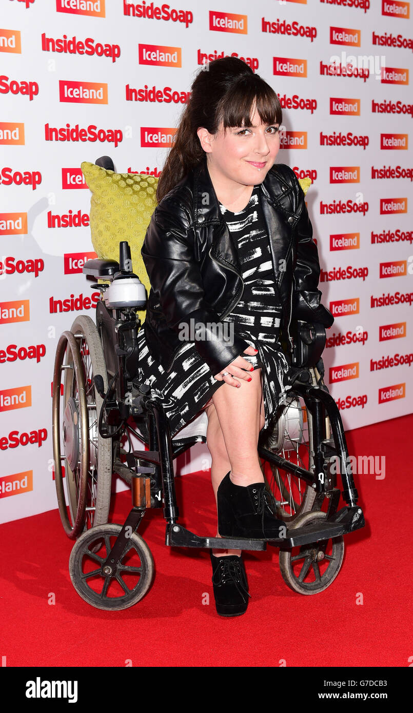 Lisa Hammond attending the Inside Soap Awards at DSTRKT, London Stock ...