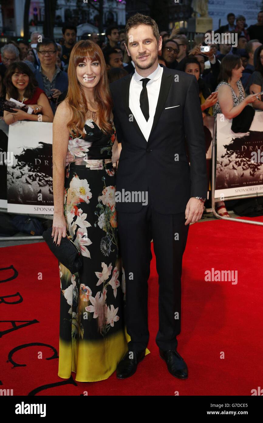 Gary Shore and his partner Ciara Cullen arrive to attend the UK ...