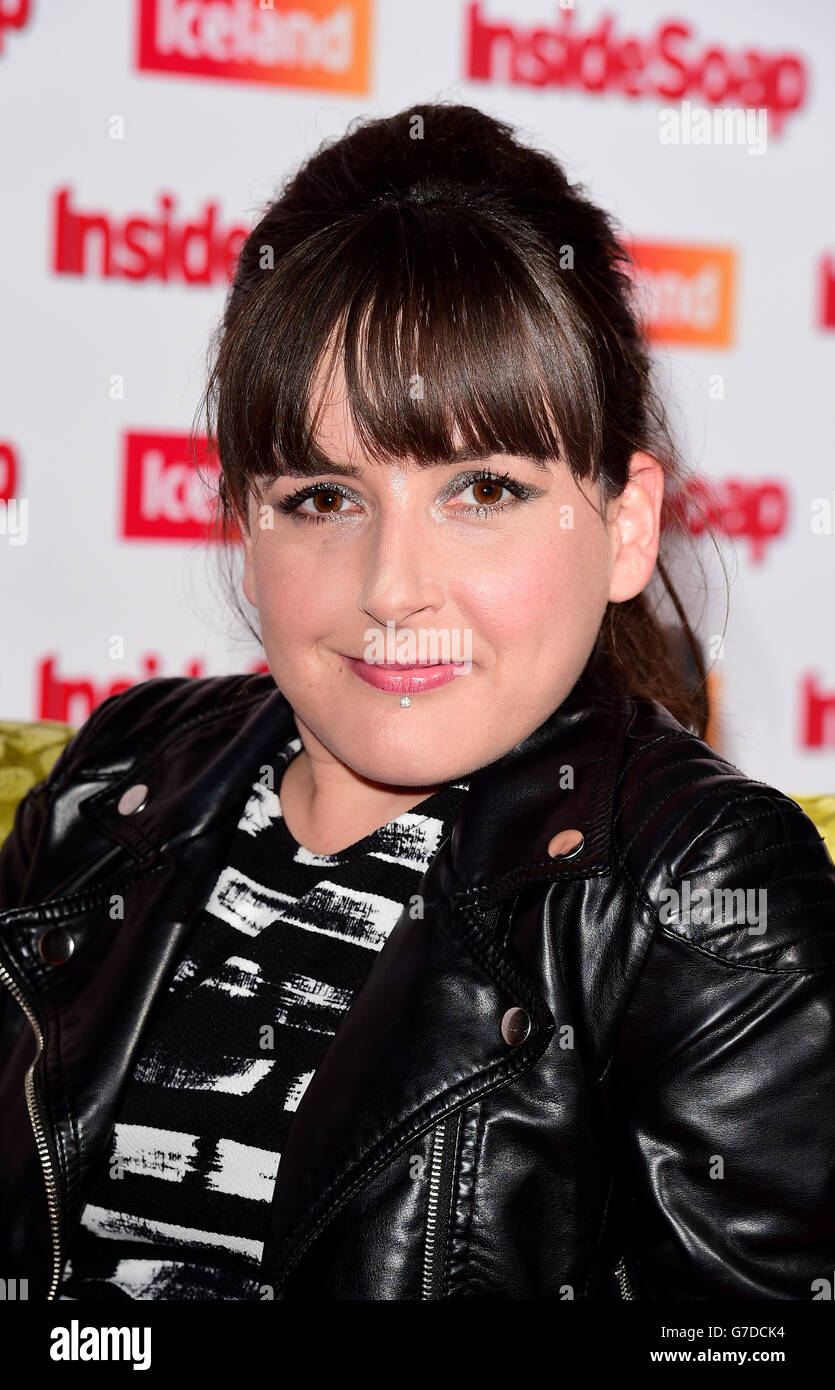 Lisa Hammond attending the Inside Soap Awards at DSTRKT, London Stock ...
