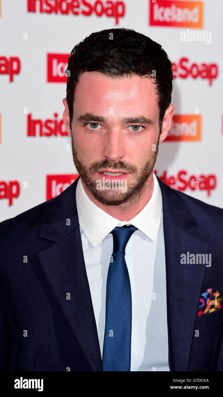 Sean Ward attending the Inside Soap Awards at DSTRKT, London Stock ...