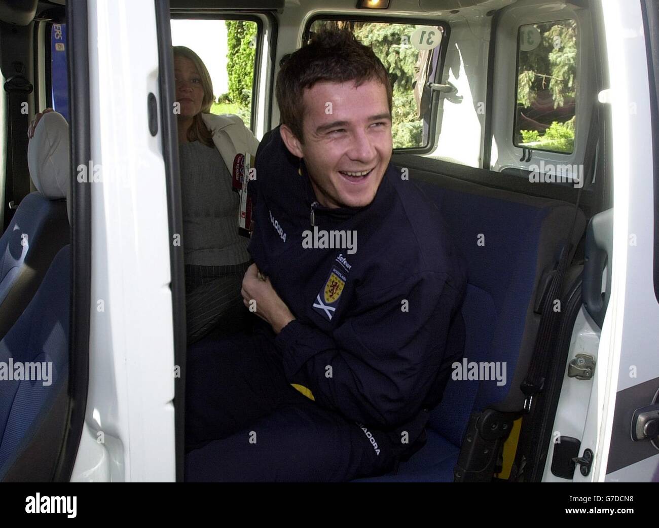 Barry Ferguson after a press conference Stock Photo - Alamy