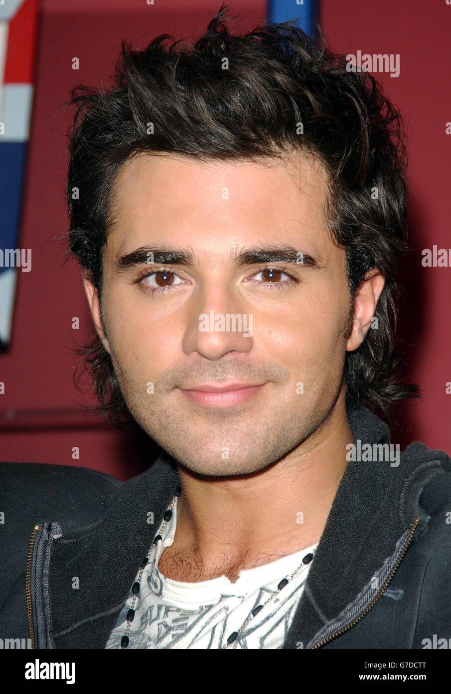 Music mtv television celebrity singer darius danesh hi-res stock ...