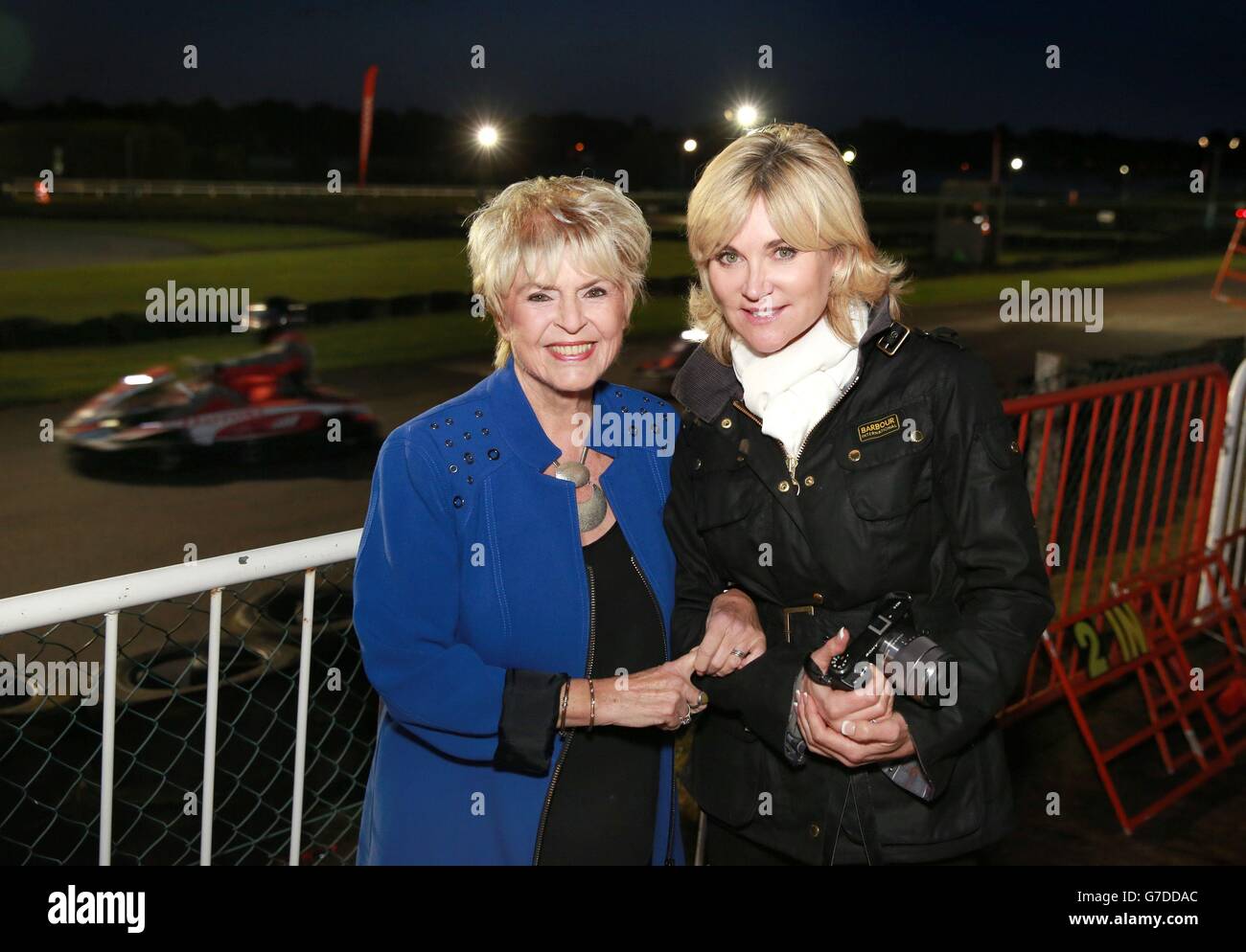 Caron Keating Foundation Kart Race Charity Challenge Stock Photo - Alamy
