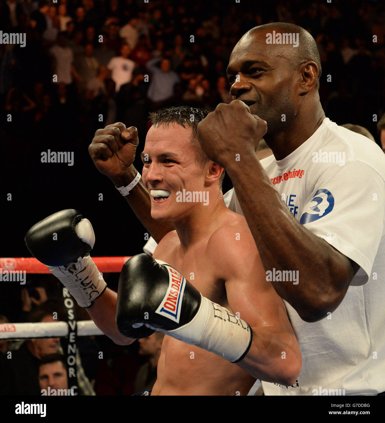 Boxing - Leeds First Direct Arena Stock Photo - Alamy