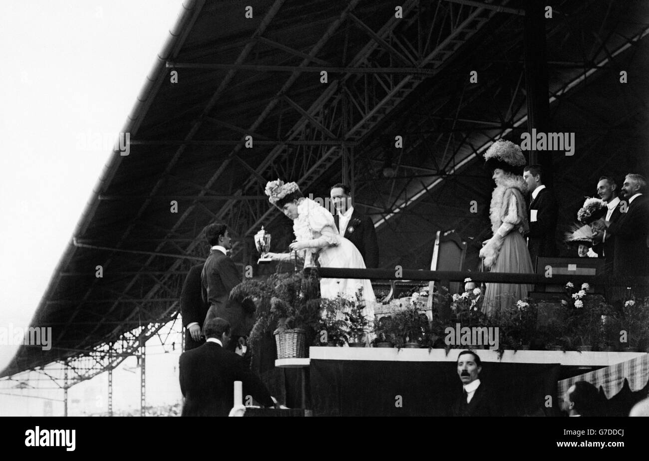 The London Olympics 1908 - The Marathon Stock Photo - Alamy