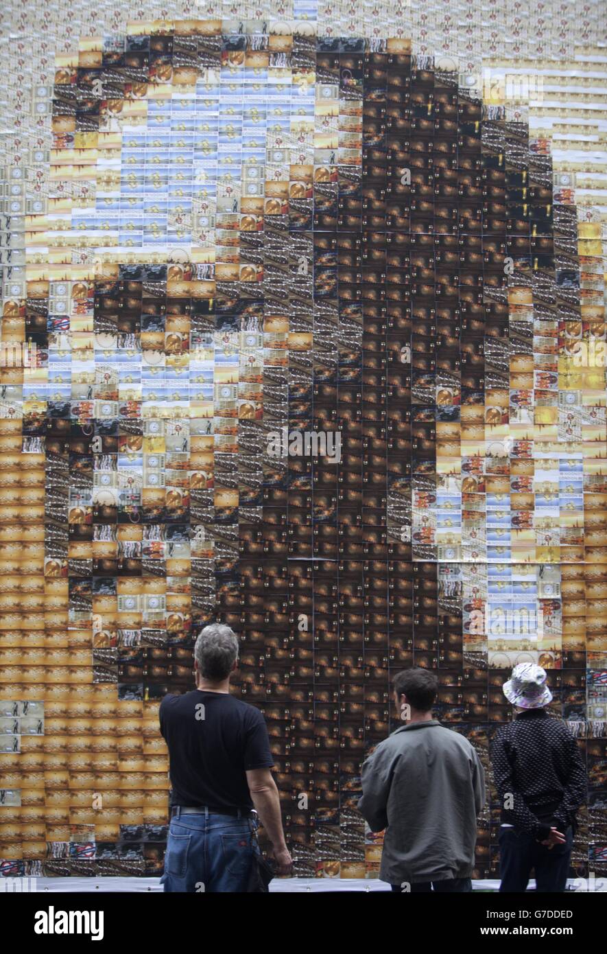 Jack Bauer poster installation - London Stock Photo - Alamy