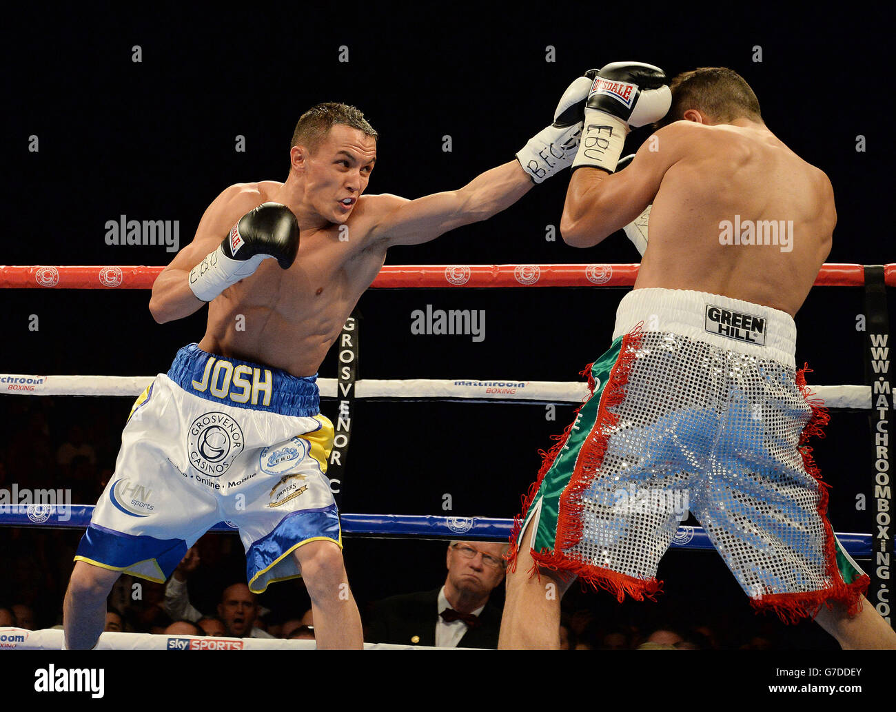 Boxing - Leeds First Direct Arena Stock Photo - Alamy