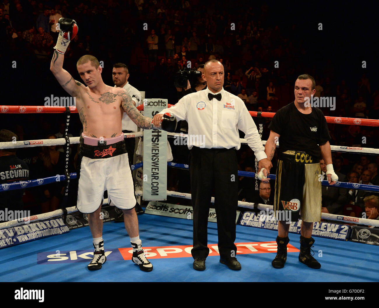 Boxing - Leeds First Direct Arena. Ricky Burns celebrates after his ...