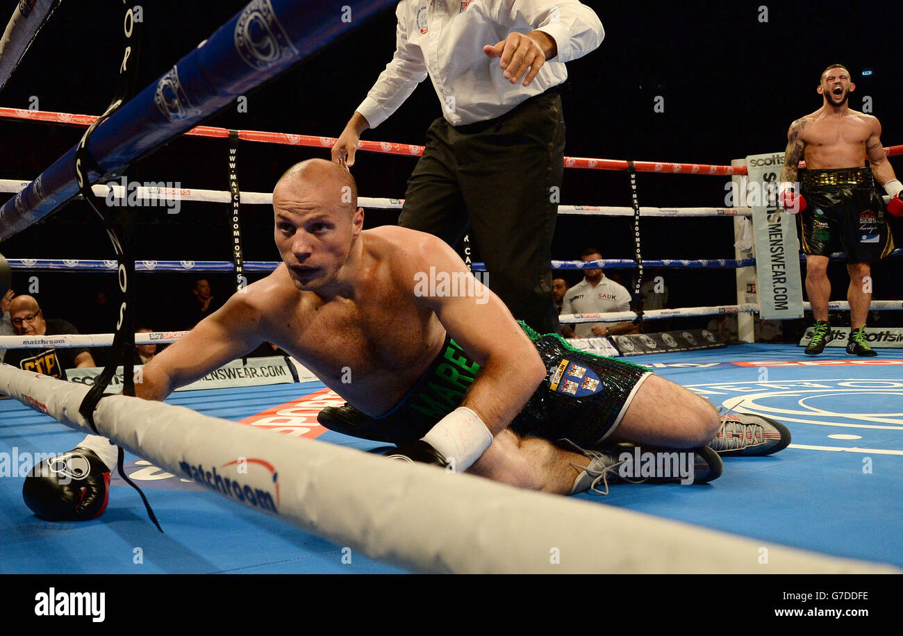 Boxing - Leeds First Direct Arena Stock Photo - Alamy