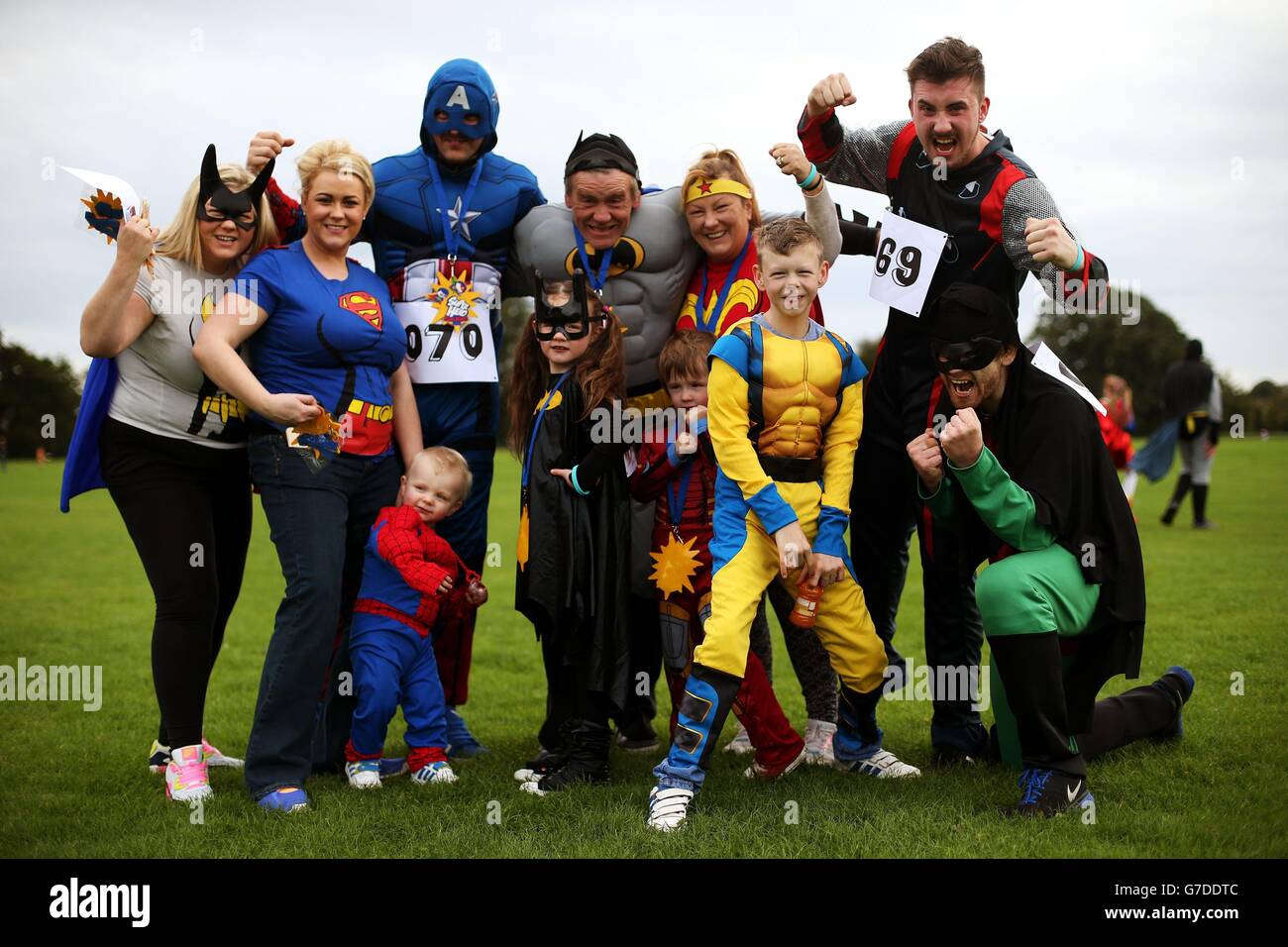 Superhero Fun Run - Dublin Stock Photo - Alamy