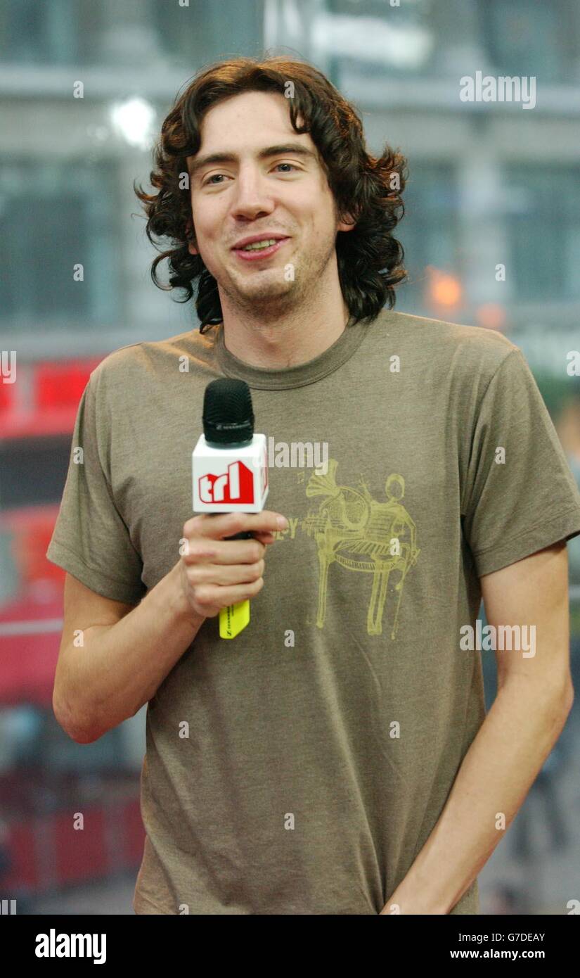 Gary Lightbody from rock group Snow Patrol during their guest ...