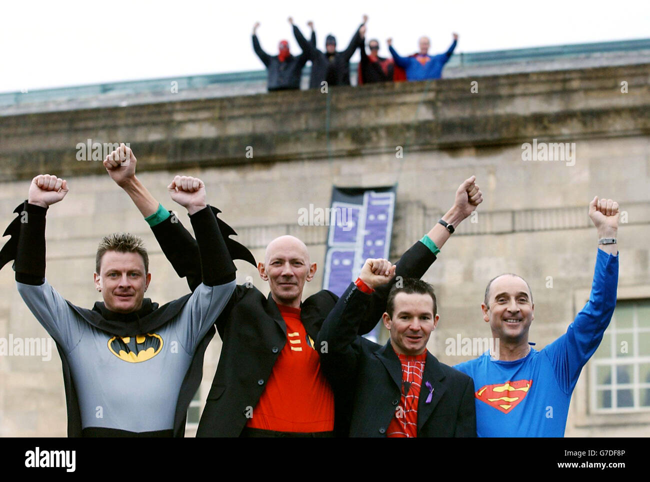 Defendants from left Jason Hatch, Dave Pyke, Mark Peacock and Pat ...