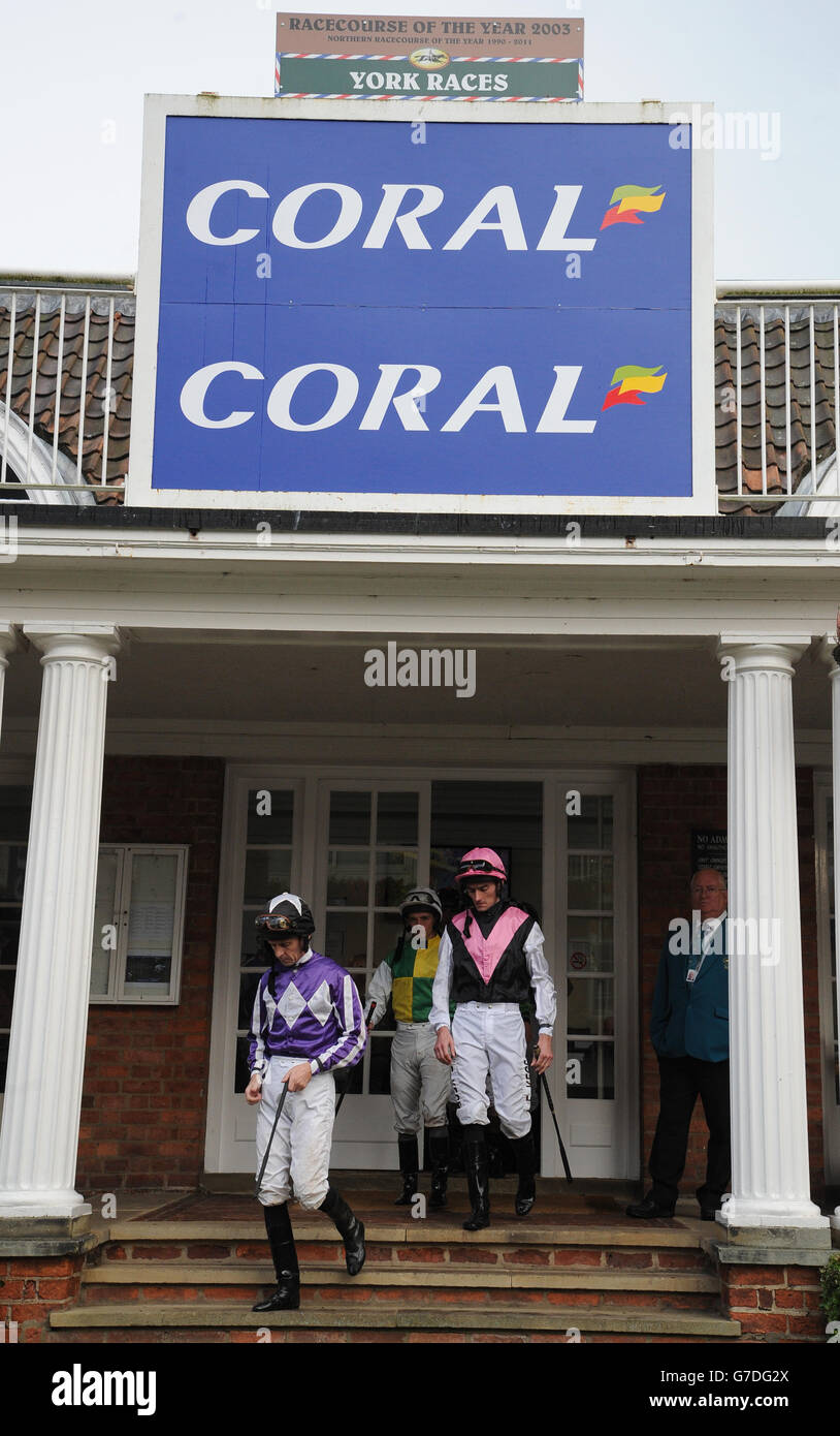 Horse Racing - Coral Sprint Trophy Day - York Racecourse Stock Photo ...