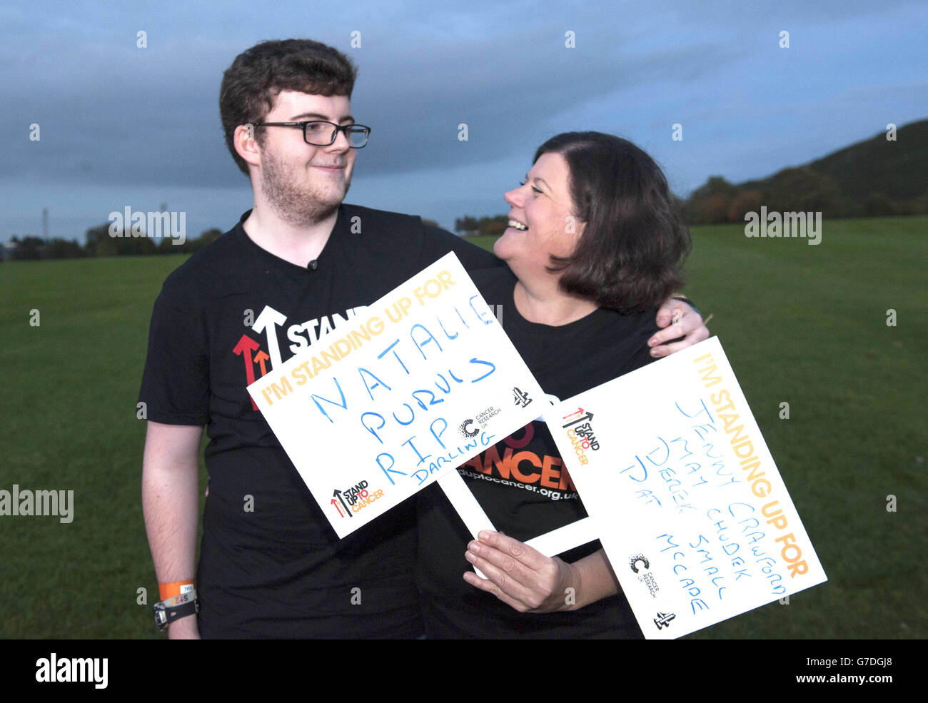 Who are marching in memory of natalie purvis hi-res stock photography ...