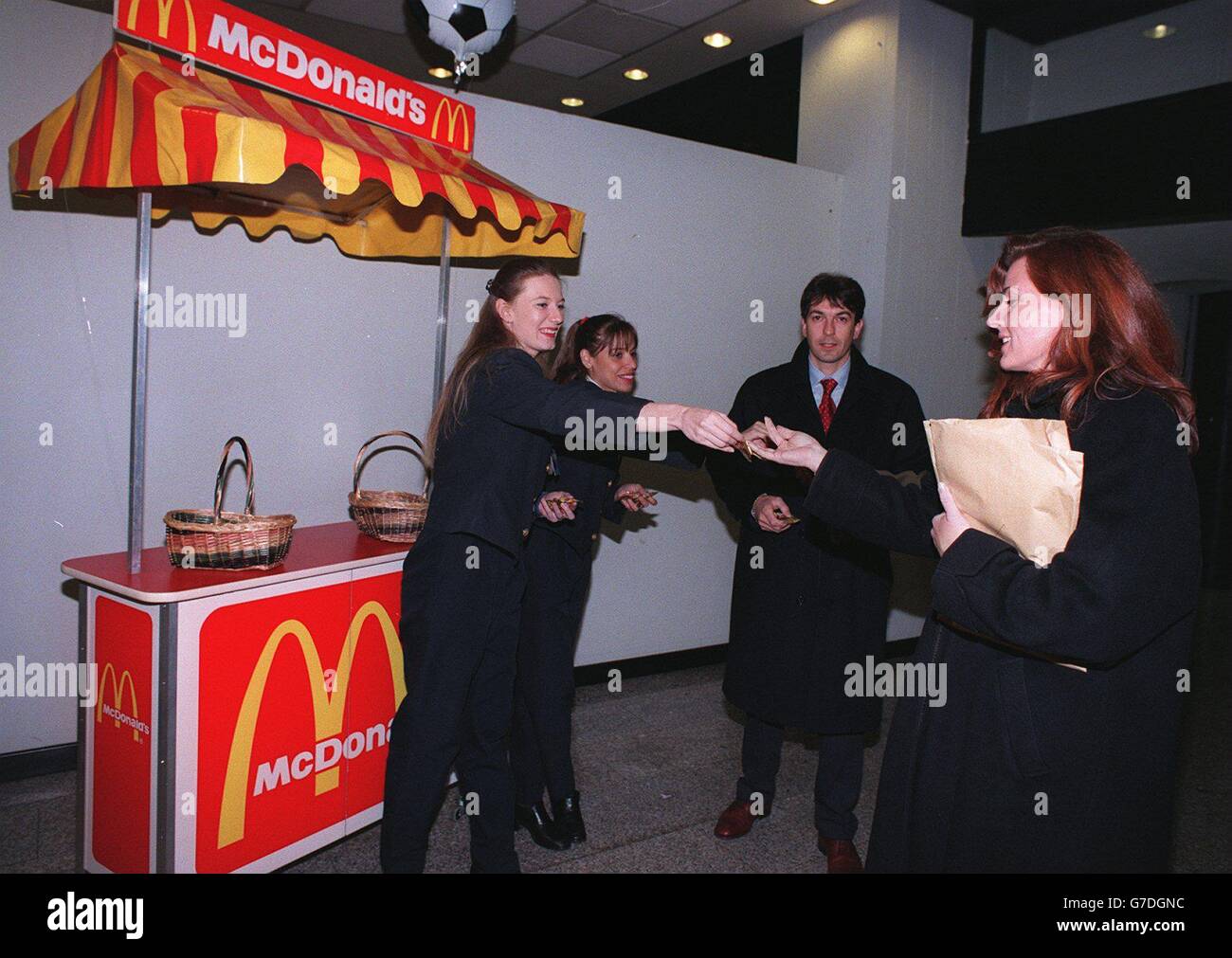 Soccer ... UEFA Champions League ... AC Milan v Rosenborg. McDonalds ...