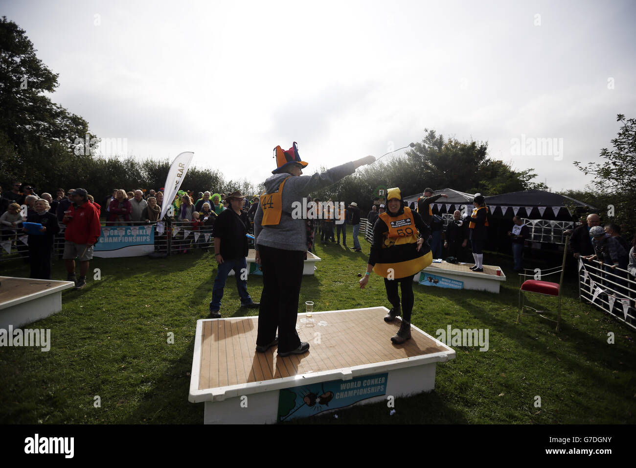World Conker Championships Stock Photo - Alamy