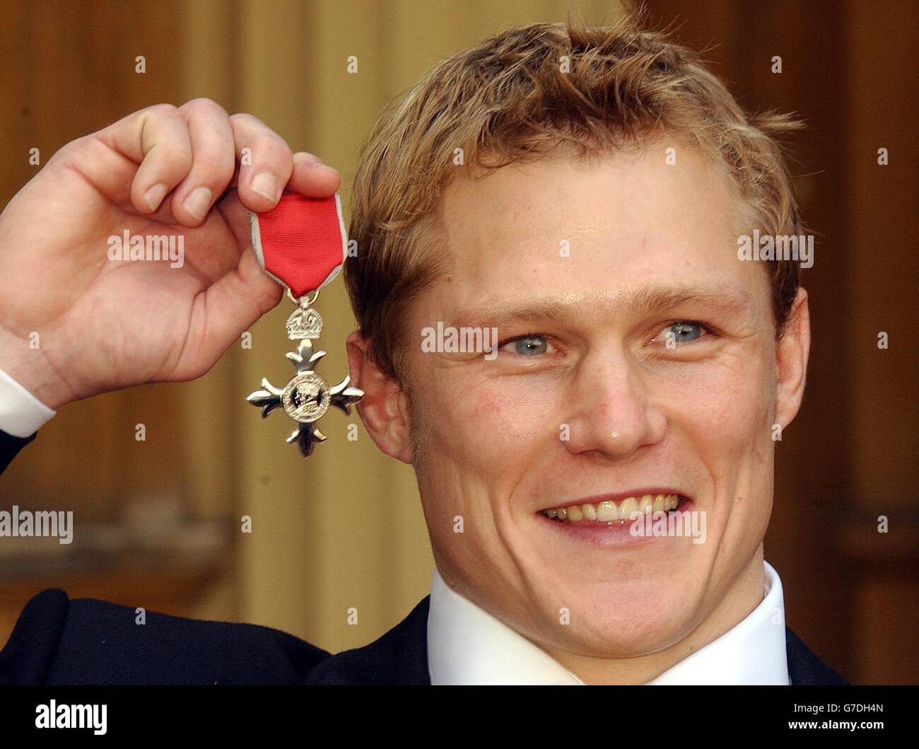 Josh Lewsey Investiture Stock Photo - Alamy