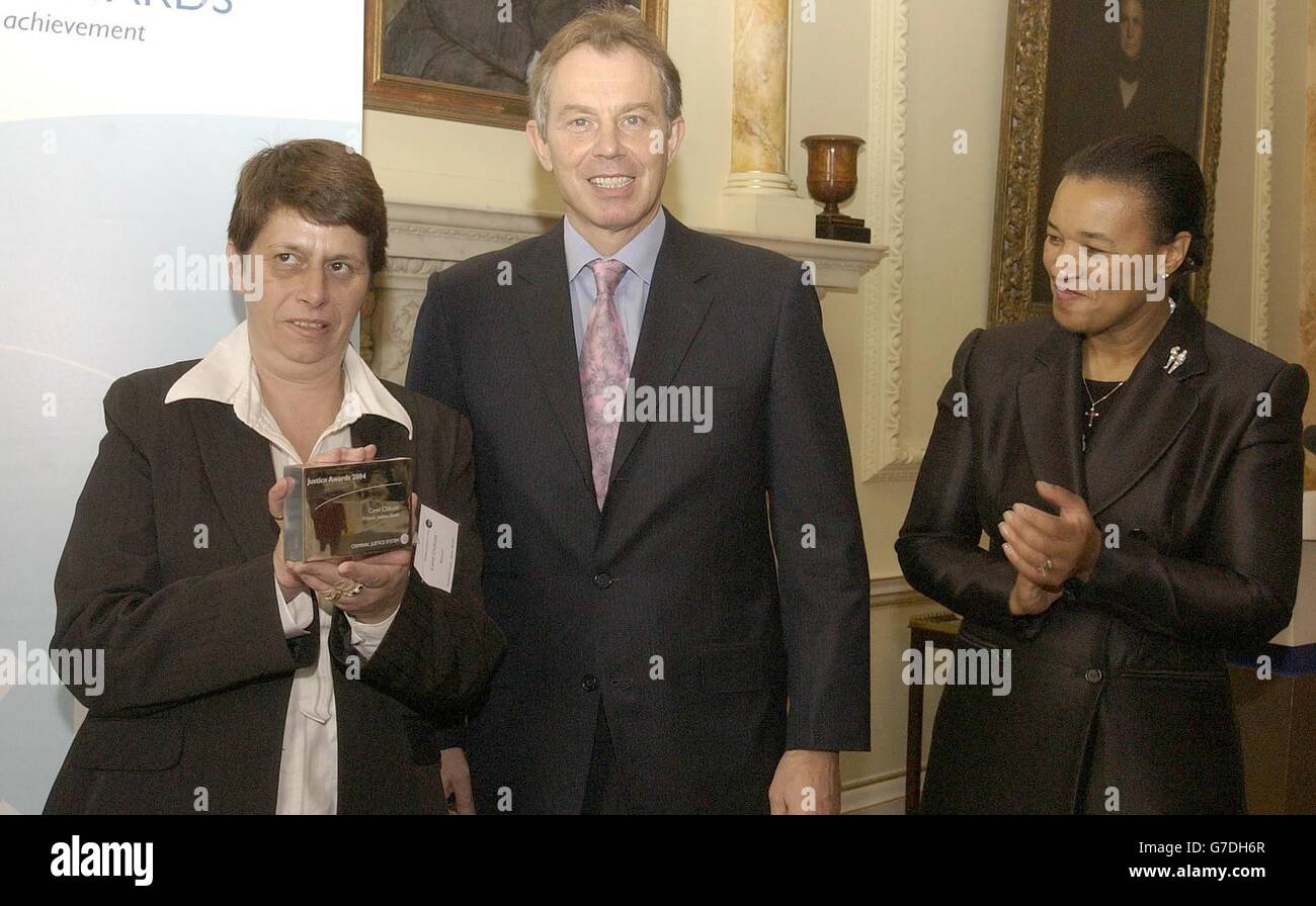 Prime Minister Tony Blair and the Home Office Minister Baroness ...