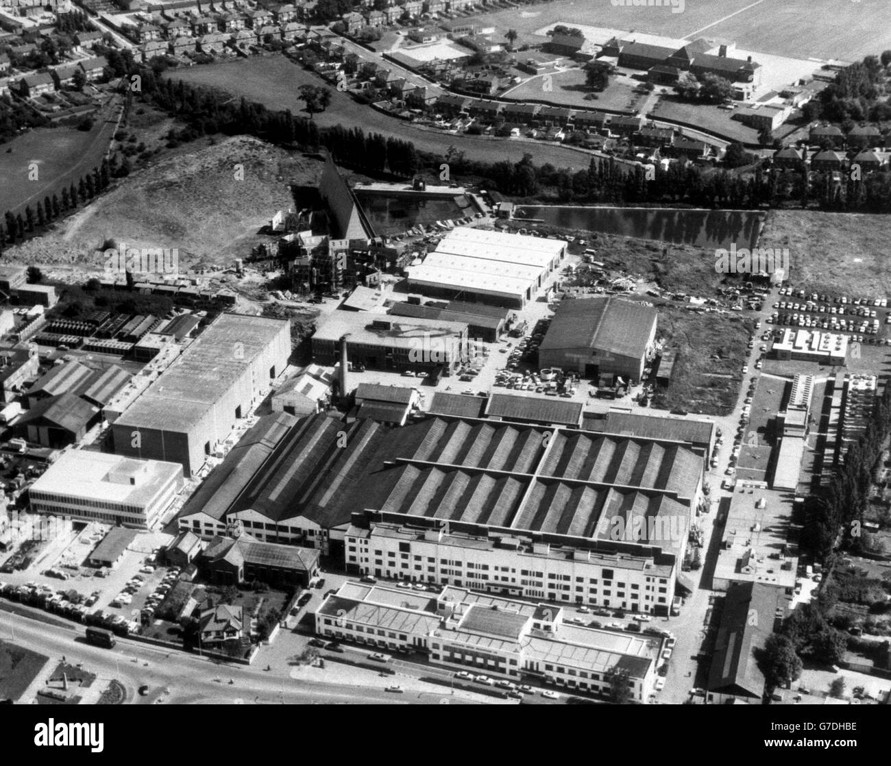 Elstree studios aerial hi-res stock photography and images - Alamy