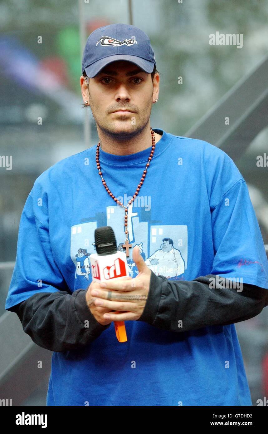 Former Boyzone member and actor Shane Lynch from the Sky One series ...