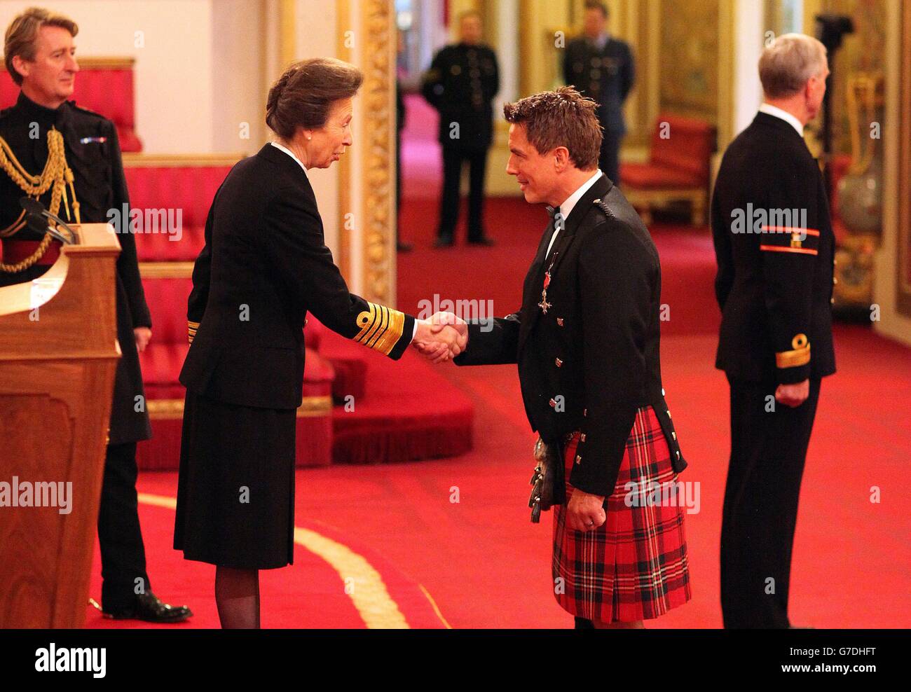 Investiture at Buckingham Palace Stock Photo - Alamy