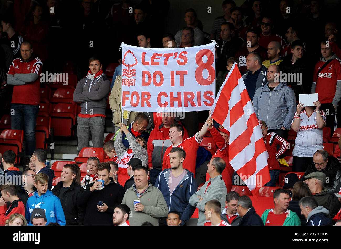 Nottingham forest banner hi-res stock photography and images - Alamy