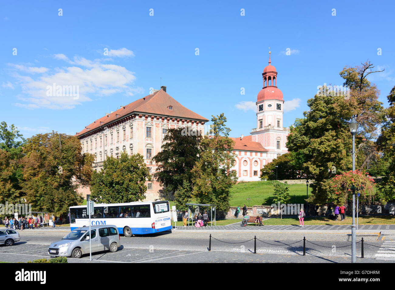 Raudnitz Castle, Roudnice nad Labem (Raudnitz an der Elbe), Czech ...