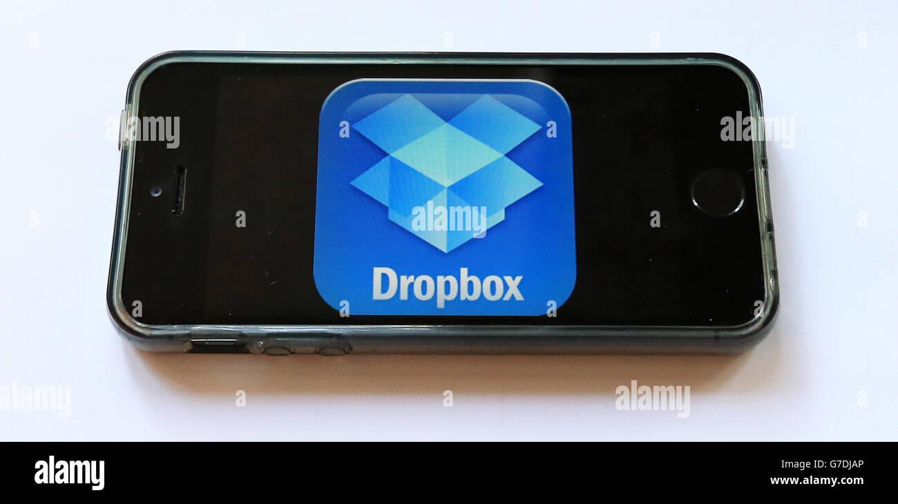 Dropbox phone hi-res stock photography and images - Alamy