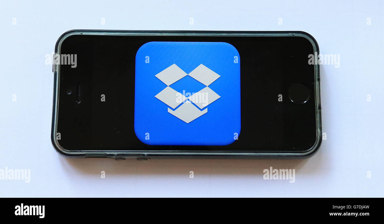 Dropbox phone hi-res stock photography and images - Alamy
