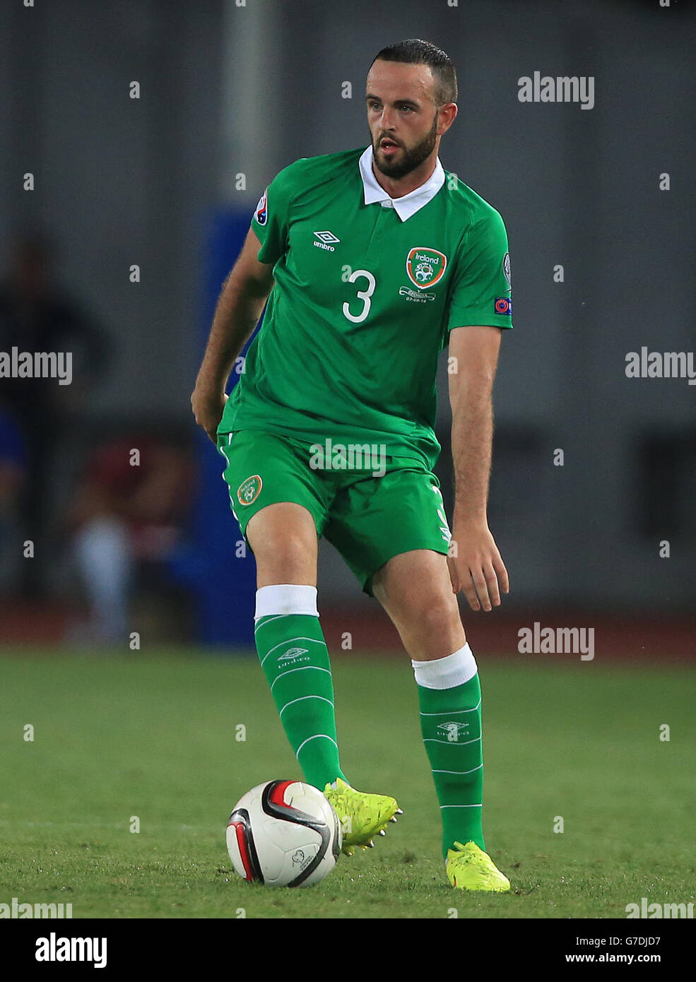Republic of Ireland's Marc Wilson, during the UEFA Euro 2016 Qualifying ...