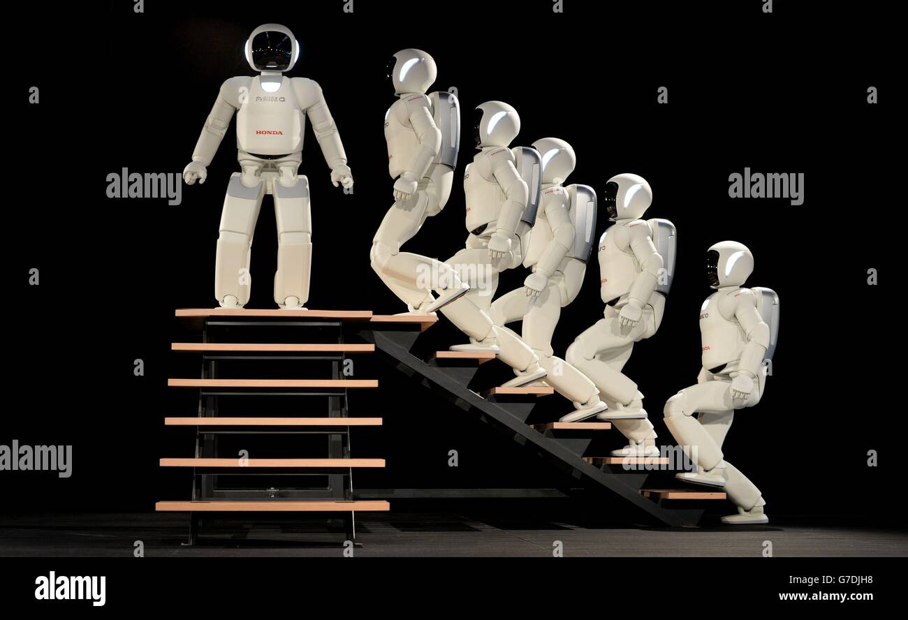 Asimo advanced step in innovative mobility hondas humanoid robot hi-res ...