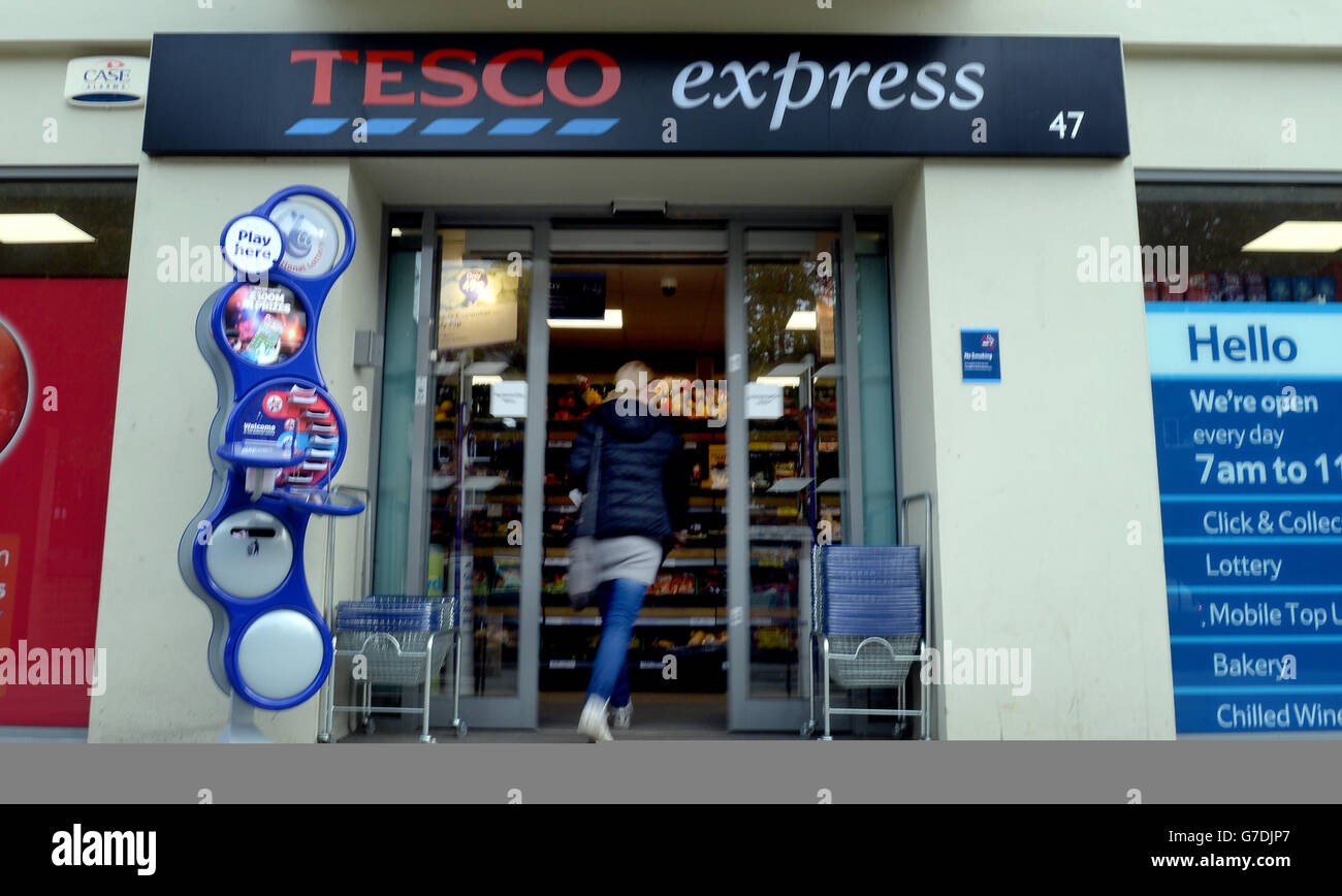 Tescos express hi-res stock photography and images - Alamy