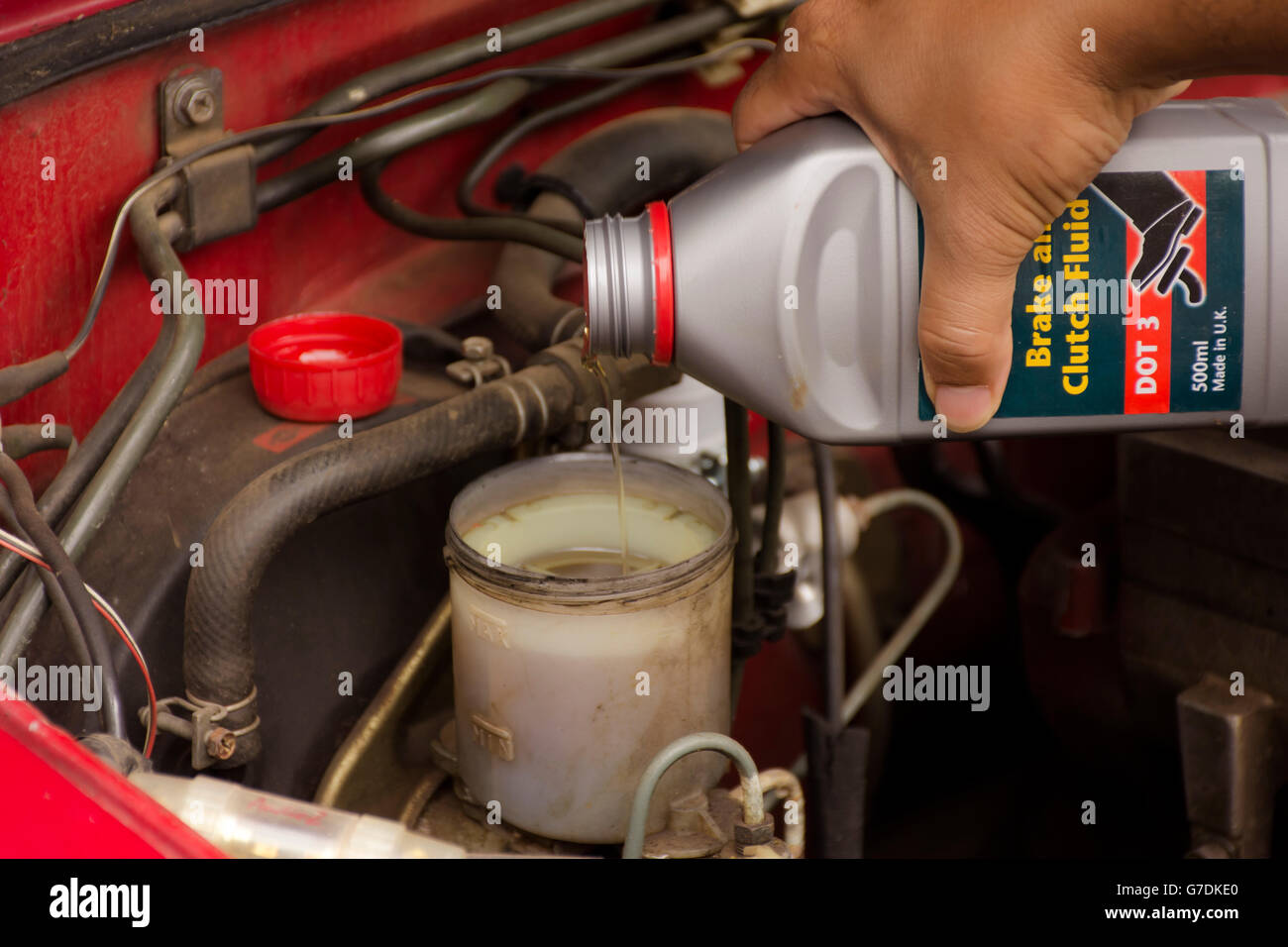 Brake fluid hi-res stock photography and images - Alamy
