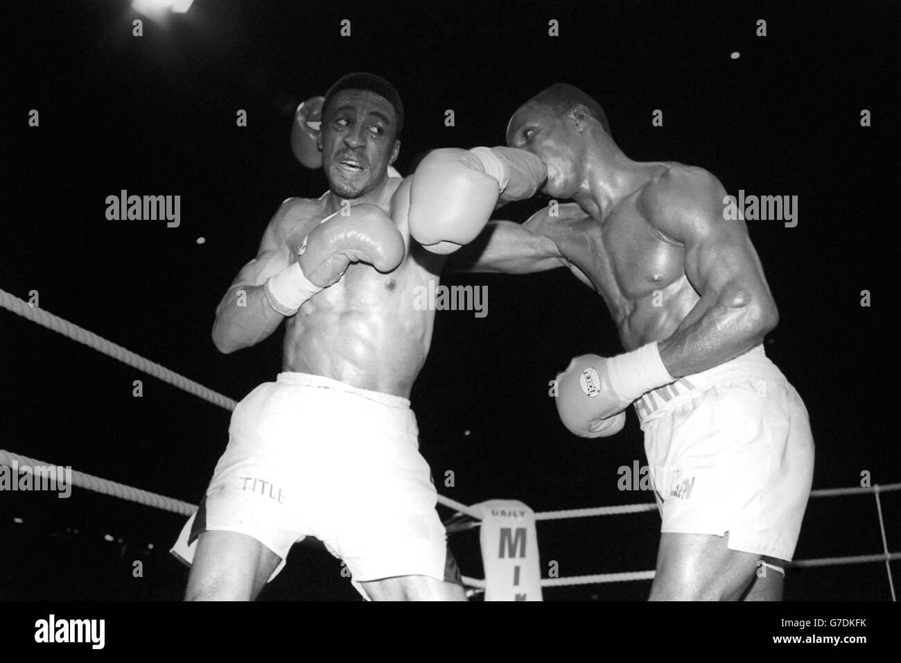 Michael watson eubank Black and White Stock Photos & Images - Alamy