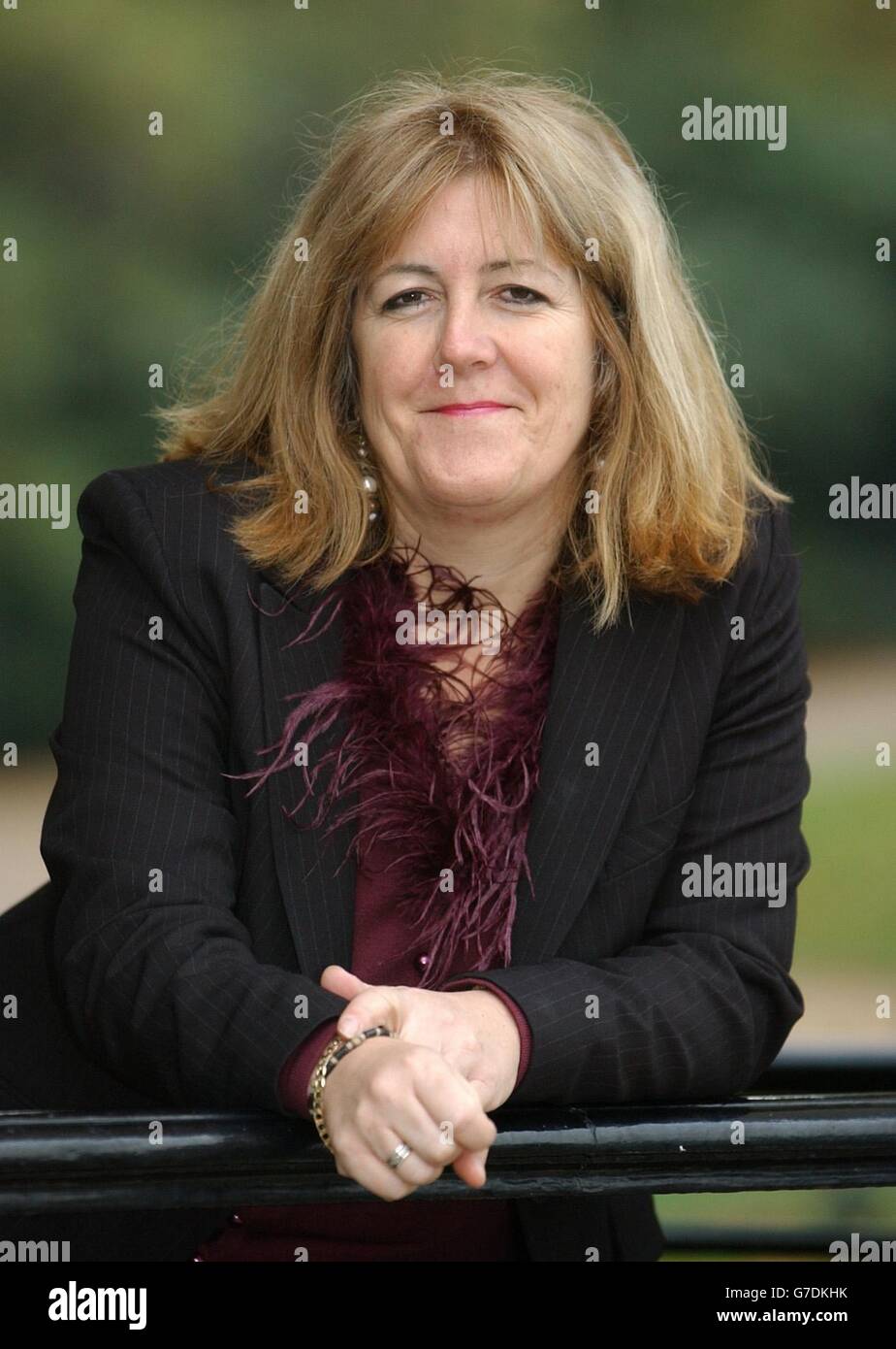 Anne marie stokes from shrewsbury in londons hyde park hi-res stock ...